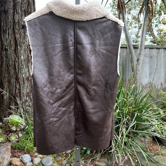DREW | Jackets & Coats | Drew Lang Vegan Leather Vest | Poshmark